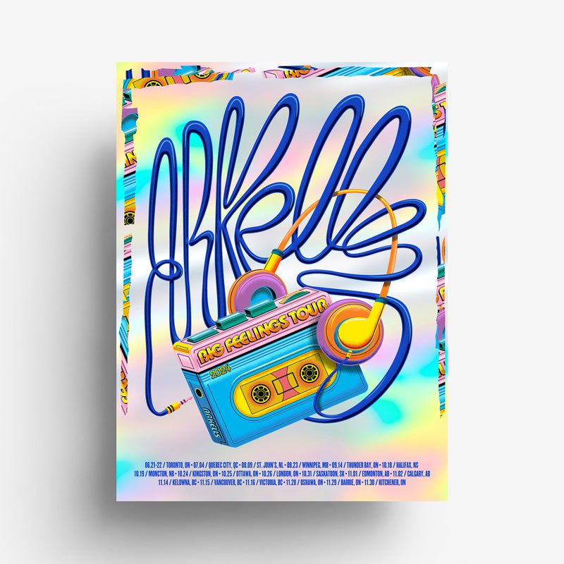 Arkells Tour Poster '24 – Zoca Studio