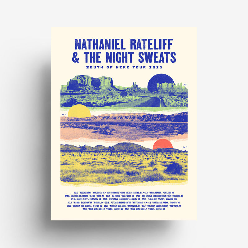 Nathaniel Rateliff / 2025 Tour – Zoca Studio